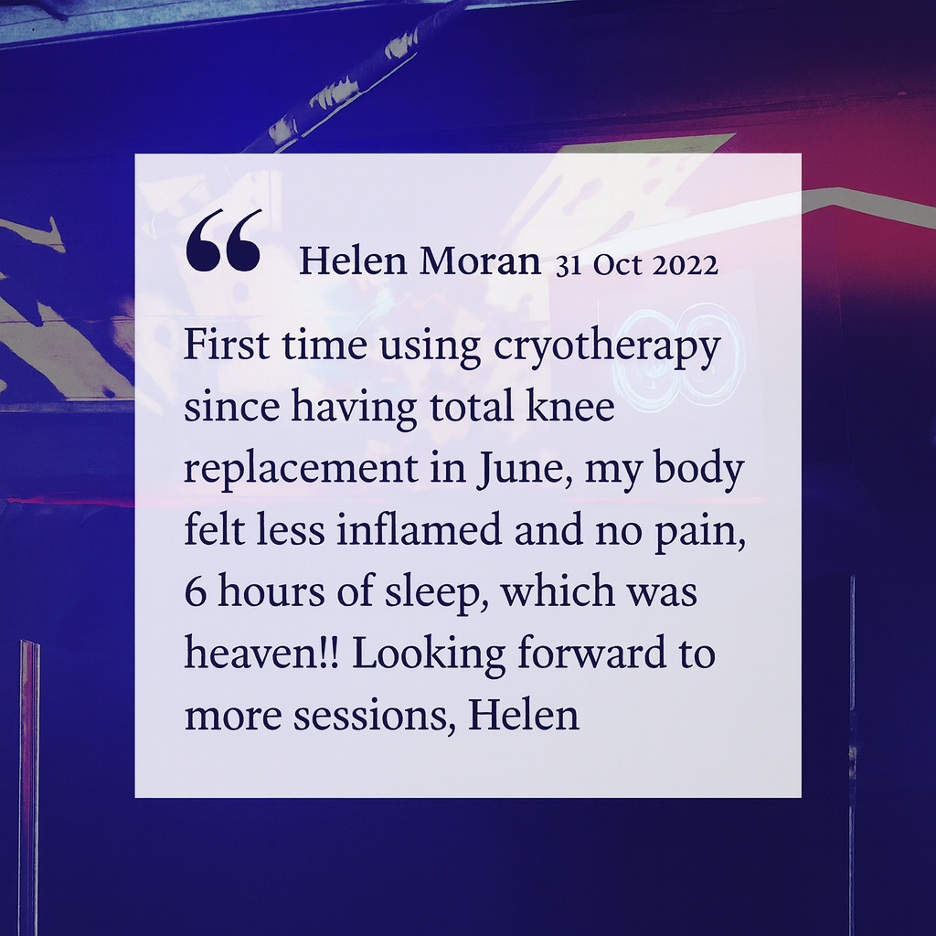 CryoLab | Recovery from injury | Cryotherapy - Lincoln Cryolab